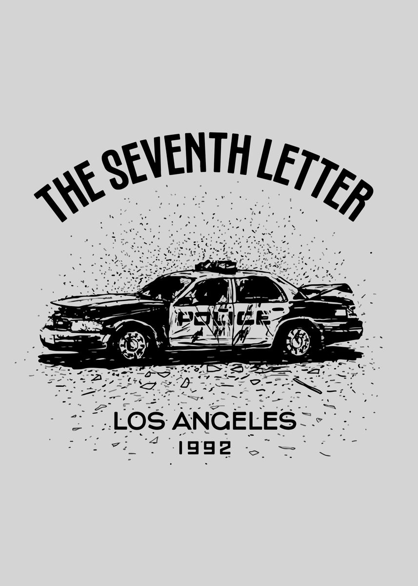 'police car retro' Poster, picture, metal print, paint by Reno Marino ...