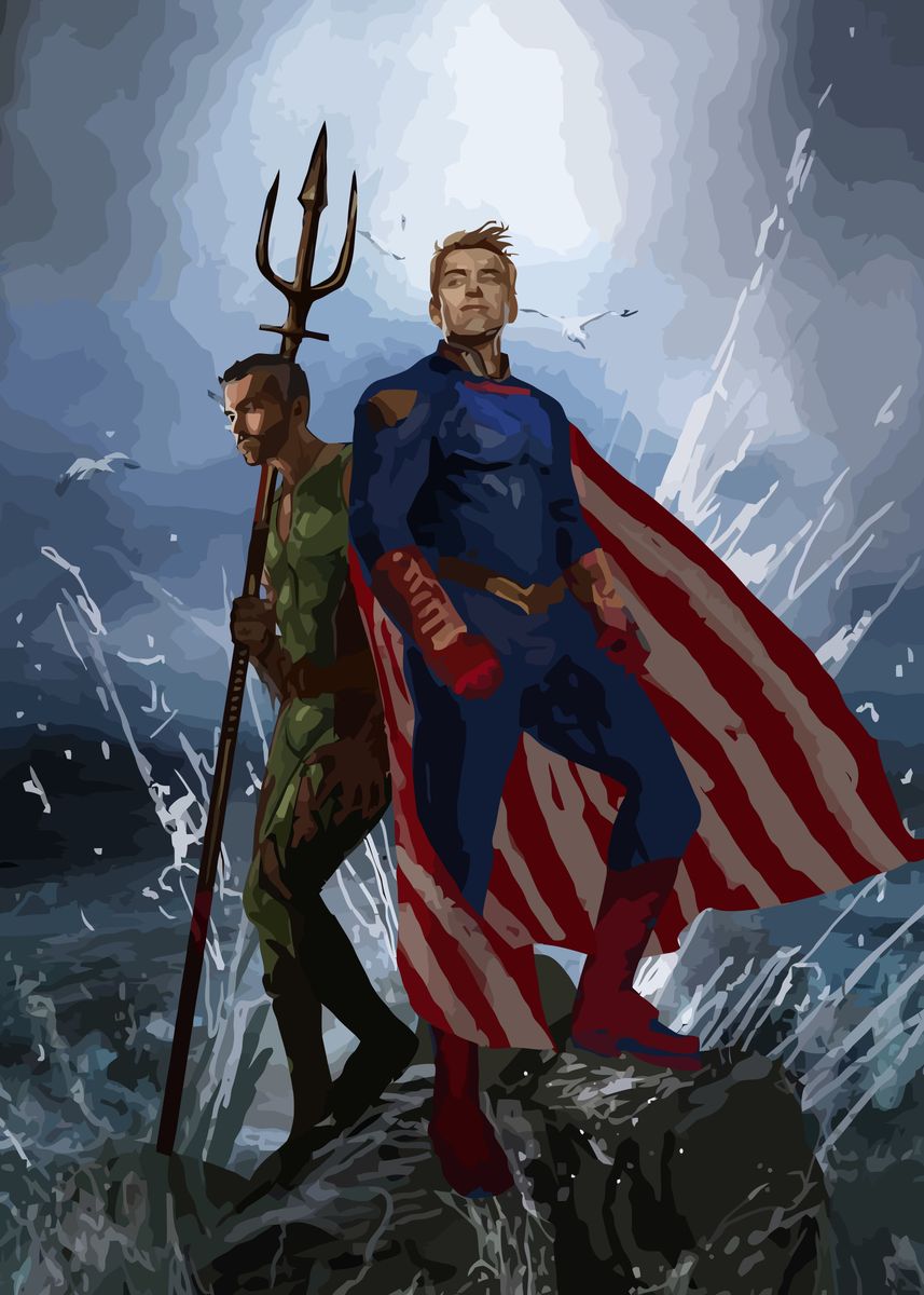 'The boys homelander' Poster, picture, metal print, paint by Berry Bins ...