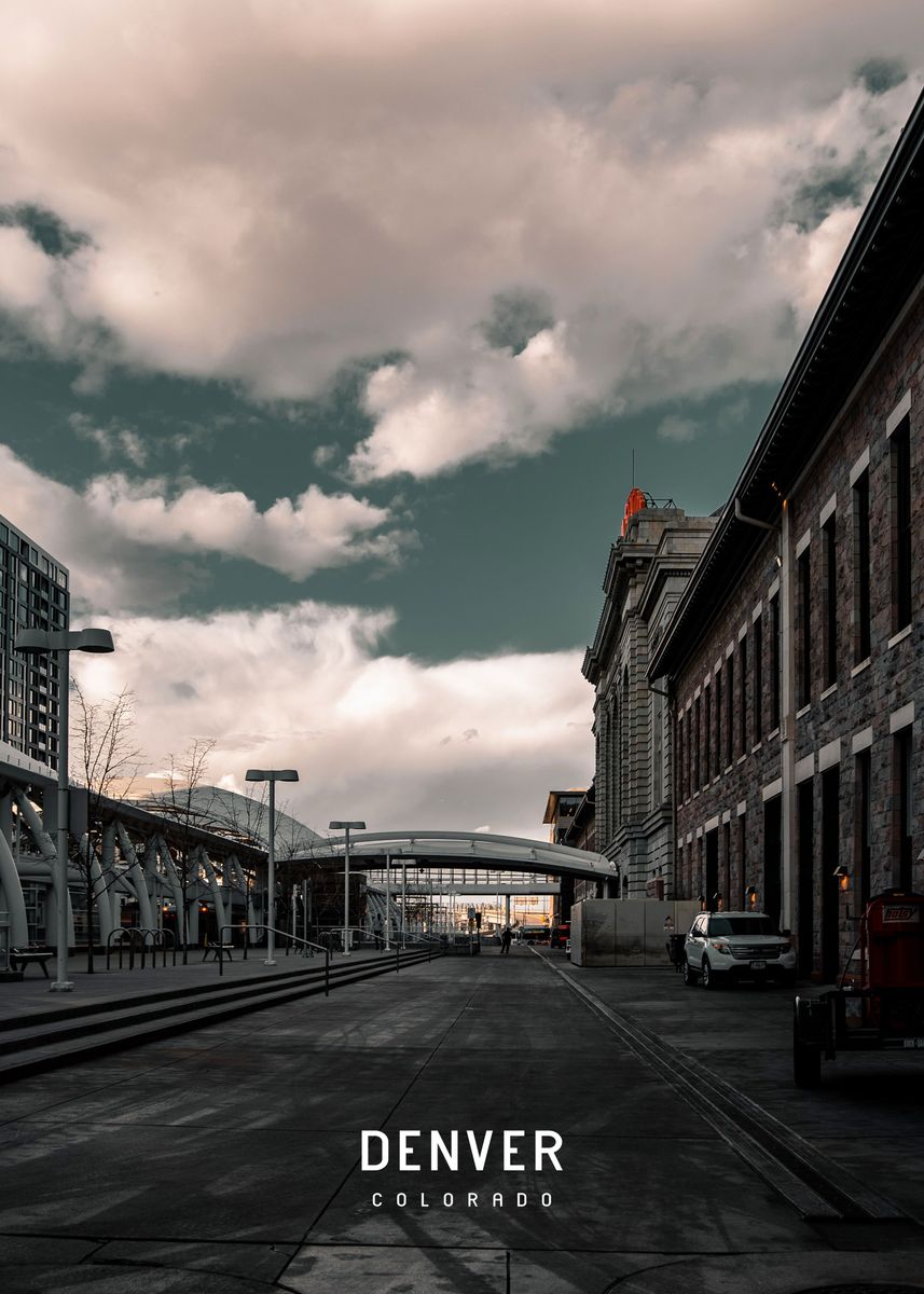 'Denver ' Poster, picture, metal print, paint by Big City | Displate