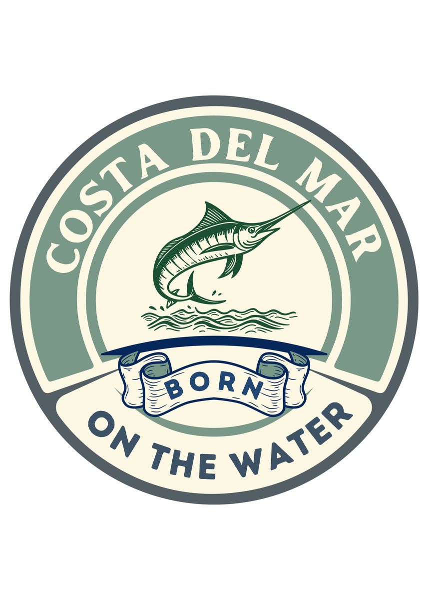 'Costa Del Mar Species' Poster, picture, metal print, paint by Surya ...