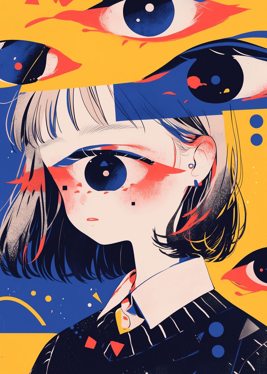 'Abnormal Core' Poster, picture, metal print, paint by Tomorrow Artz ...