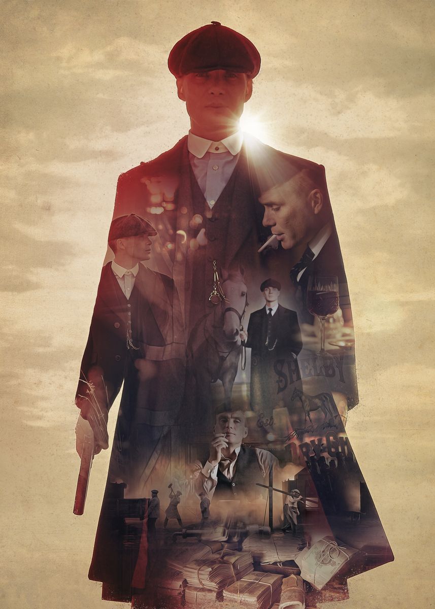 'Mr Shelby' Poster, picture, metal print, paint by Peaky Blinders ...