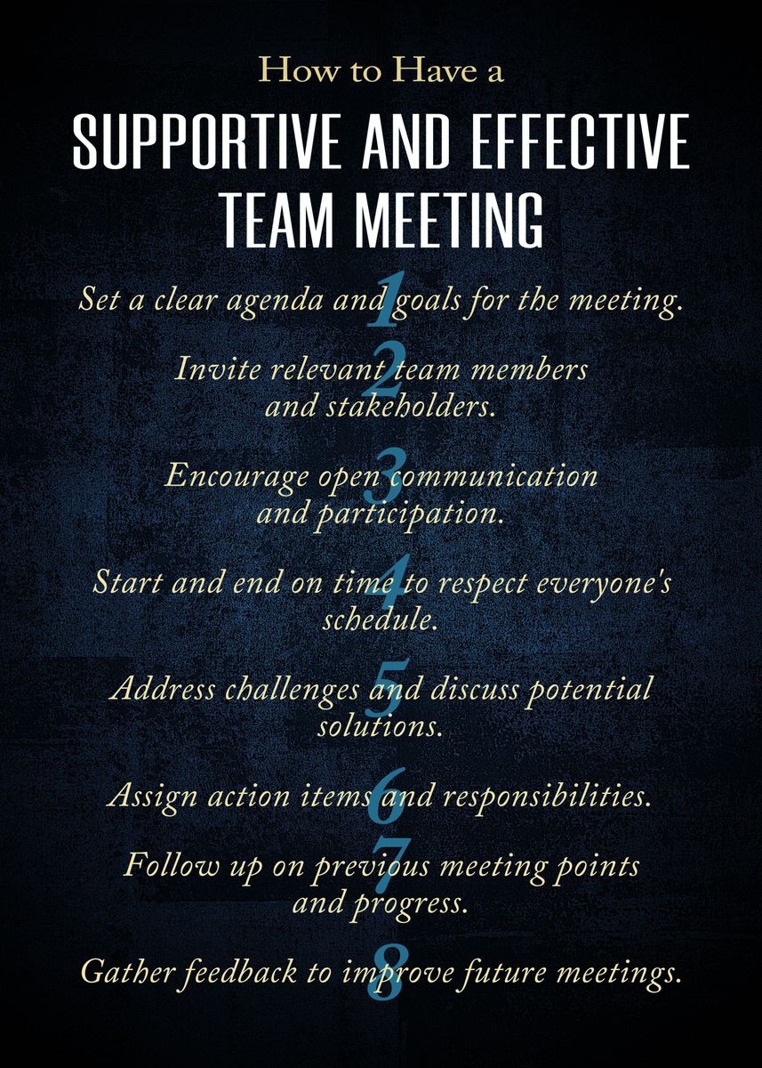'How to have a supportive' Poster, picture, metal print, paint by ...