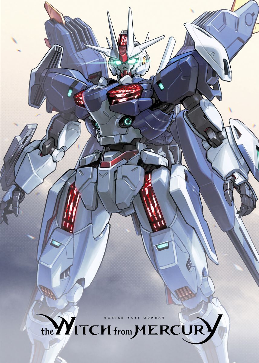 'XVX-016RN Rebuild' Poster, picture, metal print, paint by Mobile Suit ...