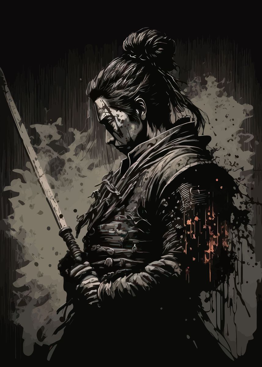 'Sekiro Shadow Die Twice' Poster, picture, metal print, paint by achmed ...