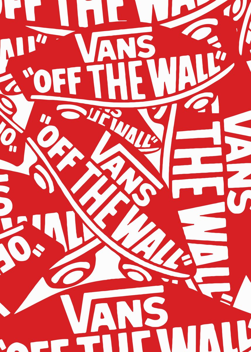 'Off The Wall' Poster, picture, metal print, paint by BB Creative ...