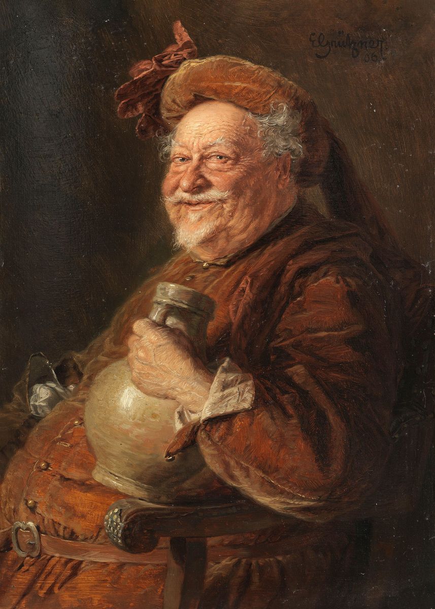 'Falstaff' Poster, picture, metal print, paint by tony4urban | Displate