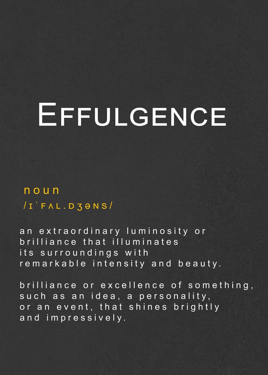 'Effulgence' Poster, picture, metal print, paint by AshnoAlice | Displate