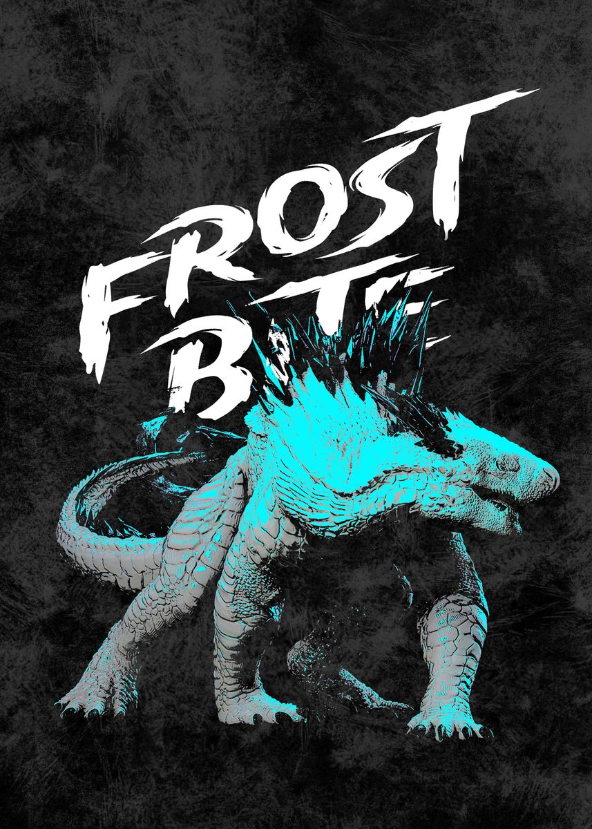 'Frost Bite' Poster, picture, metal print, paint by Godzilla x Kong ...