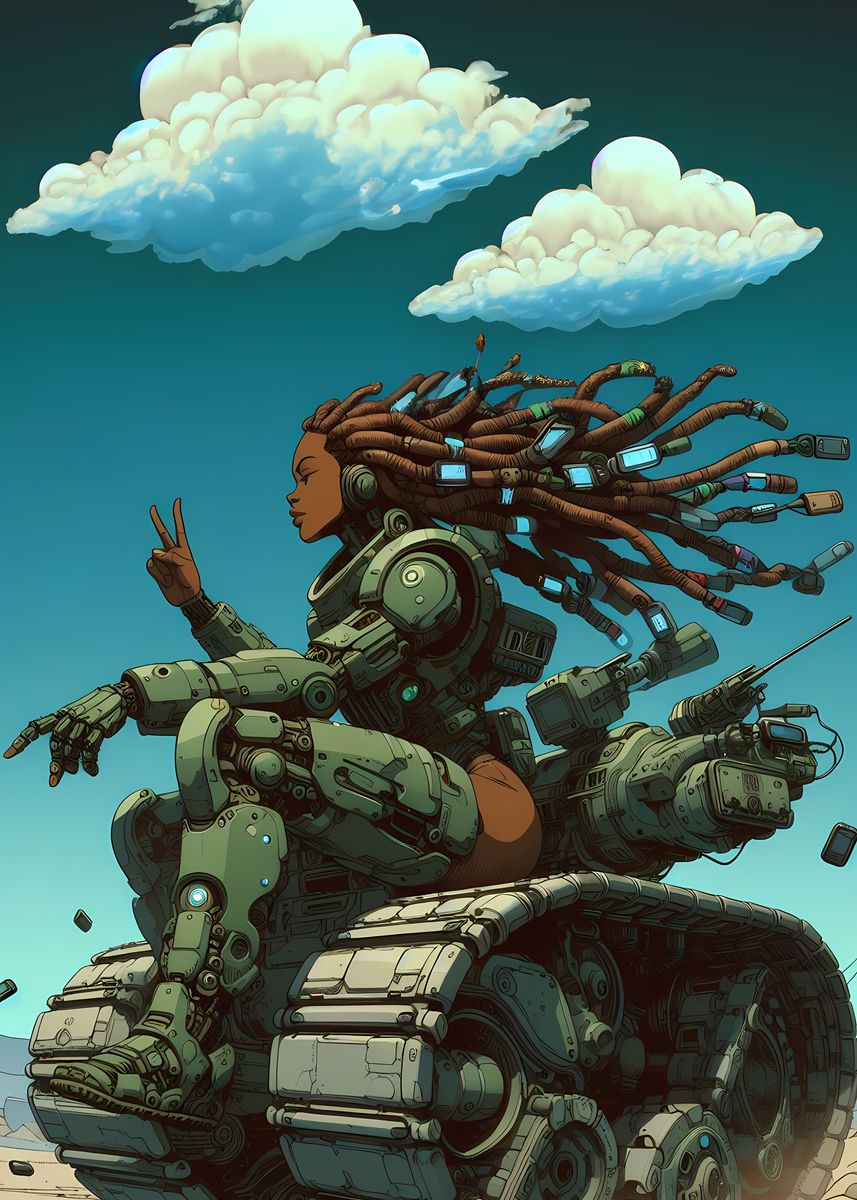 'Mech Celebration ' Poster, picture, metal print, paint by CODY NORRIS ...