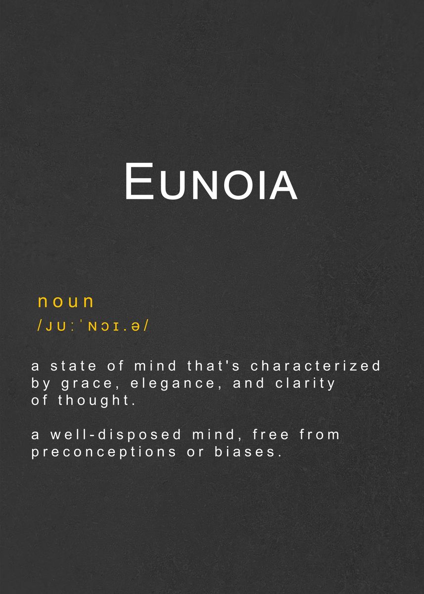 'Eunoia' Poster, picture, metal print, paint by AshnoAlice | Displate