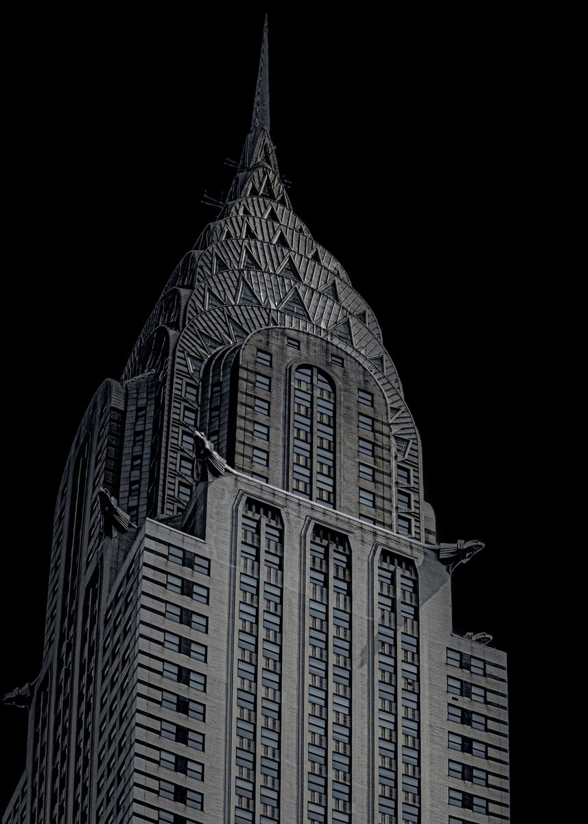 'Chrysler Building' Poster, picture, metal print, paint by World Class ...