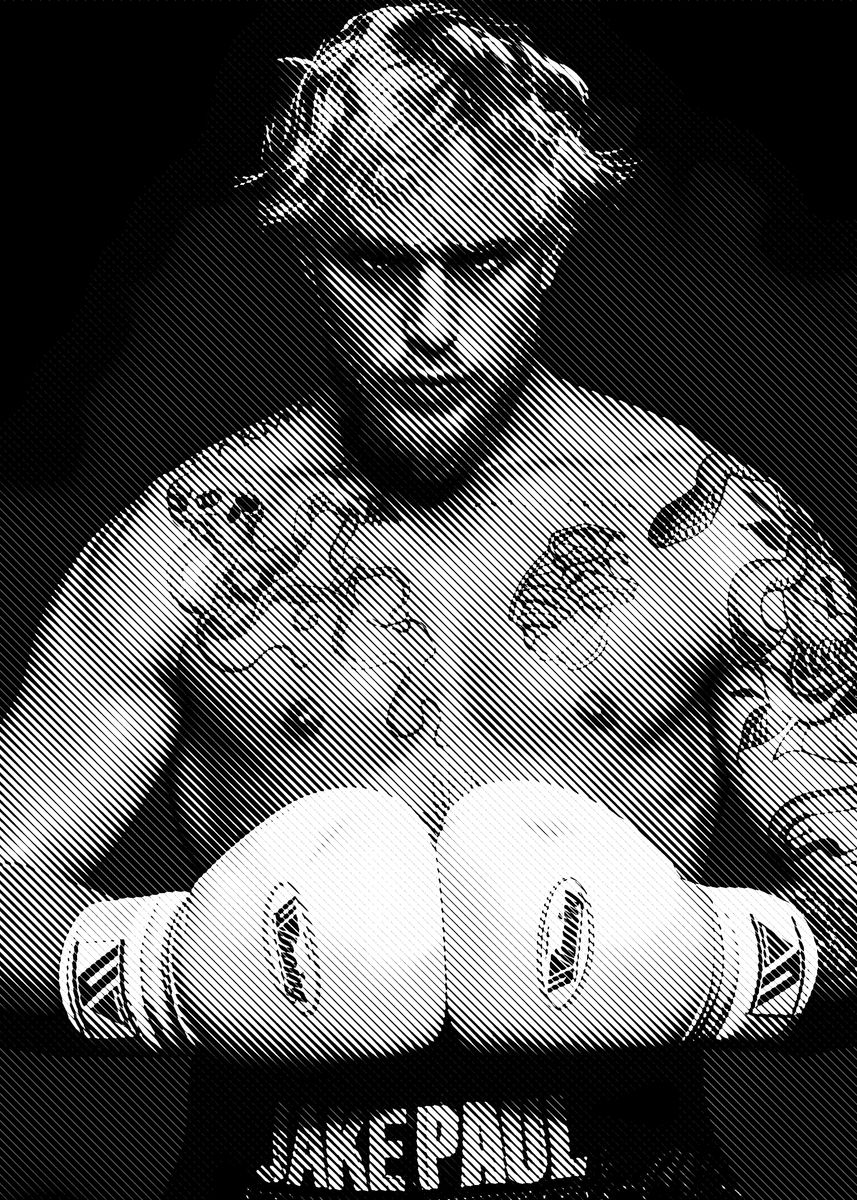 'Jake Paul' Poster, picture, metal print, paint by Trending Collections ...