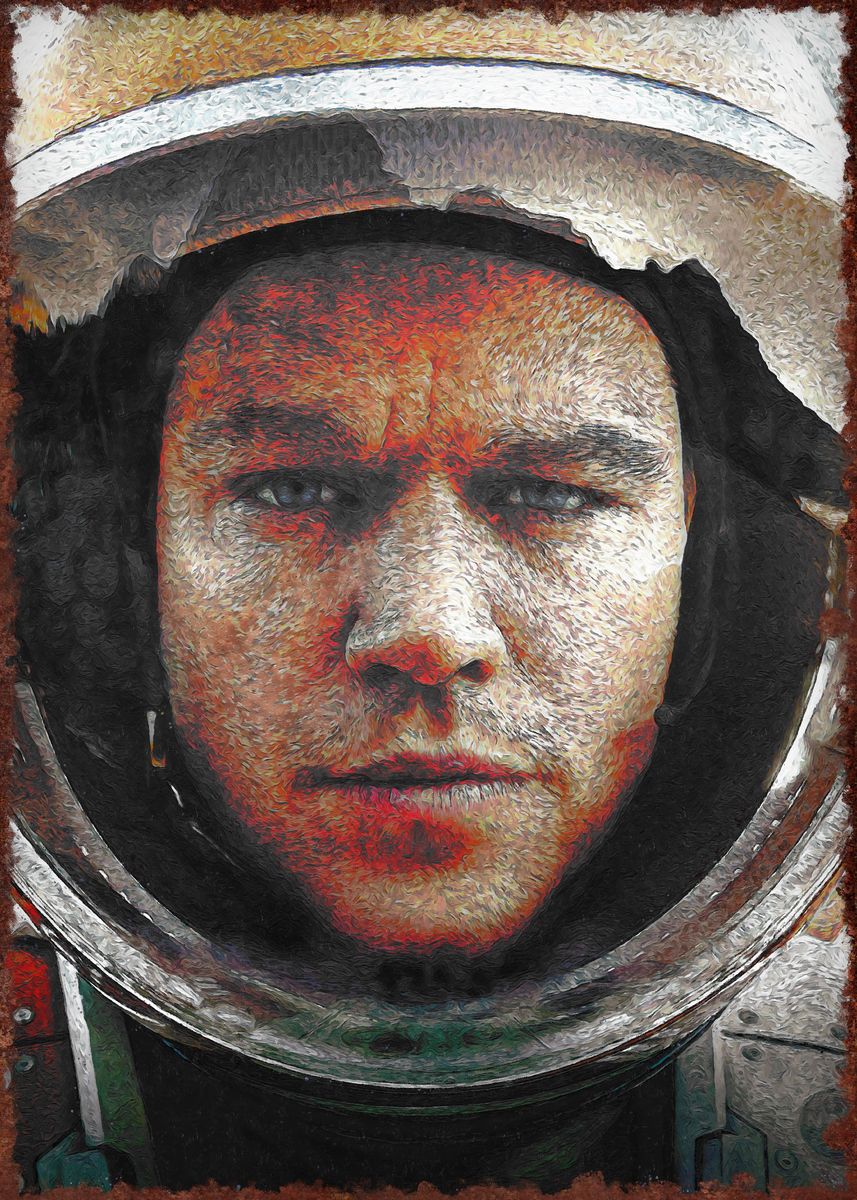 'the martian' Poster, picture, metal print, paint by Cool Metalic ...
