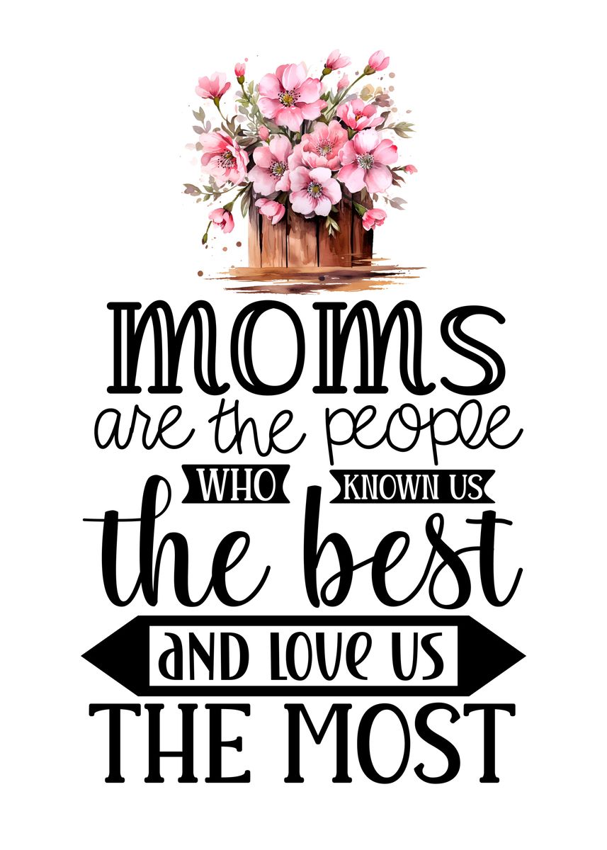 'Who knows us the best' Poster, picture, metal print, paint by Juliana ...