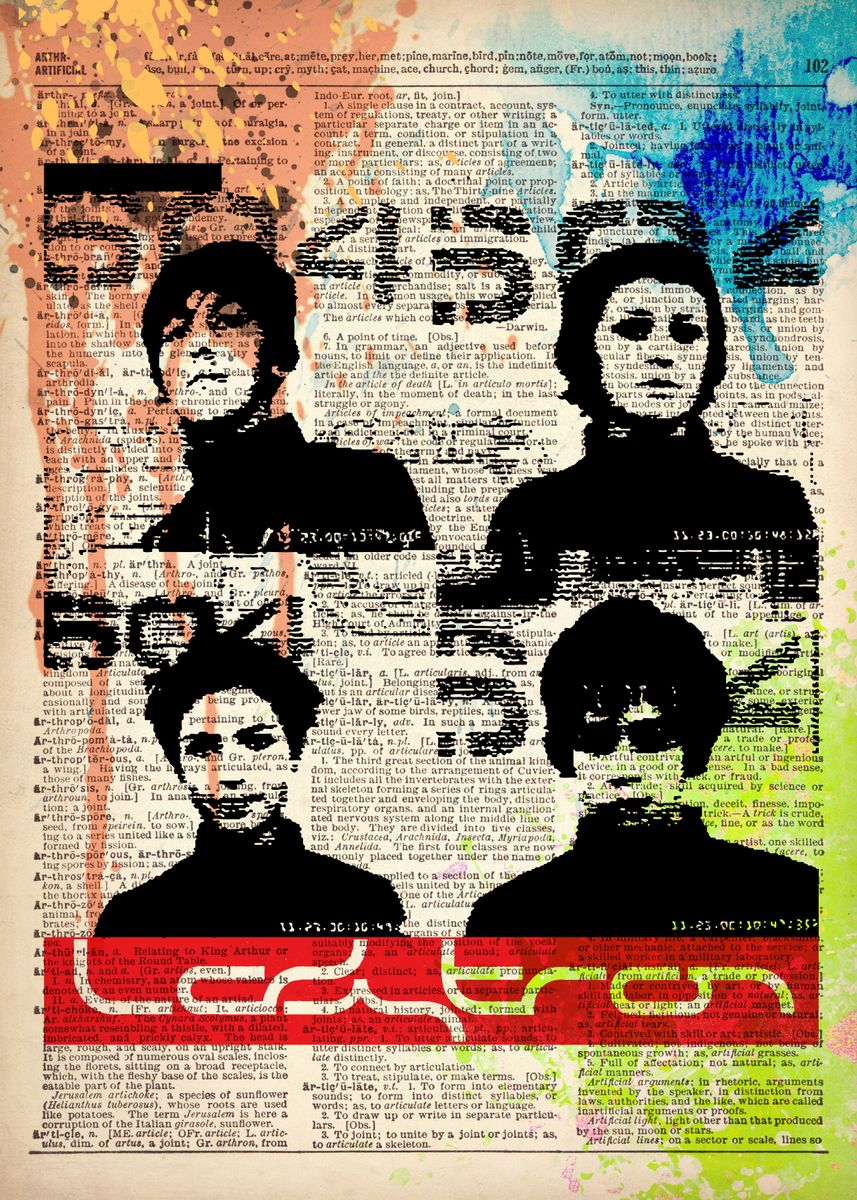'Synthpop band' Poster, picture, metal print, paint by Art popop | Displate