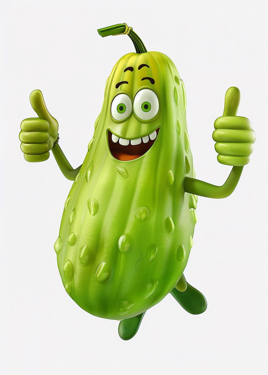 'Chayote' Poster, picture, metal print, paint by Henning Seifert | Displate