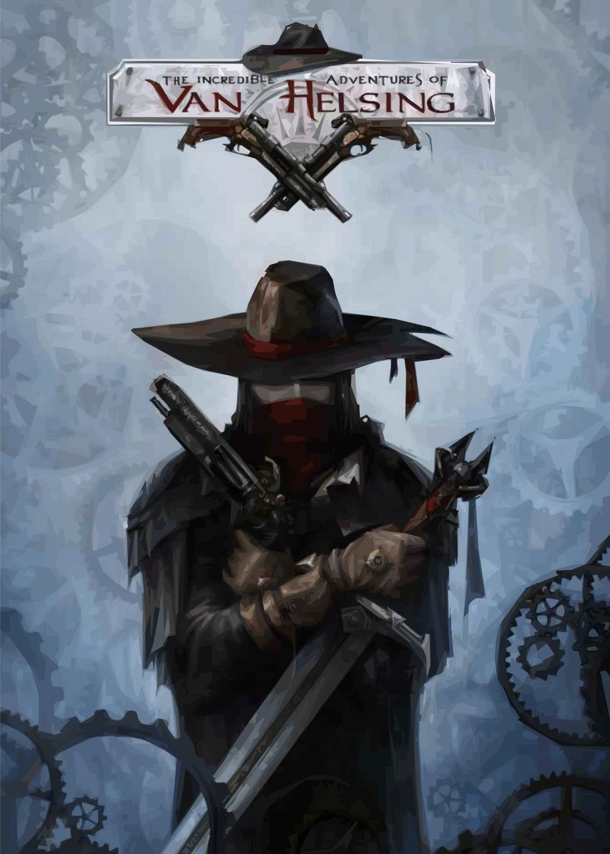 'Van Helsing poster art' Poster, picture, metal print, paint by ...