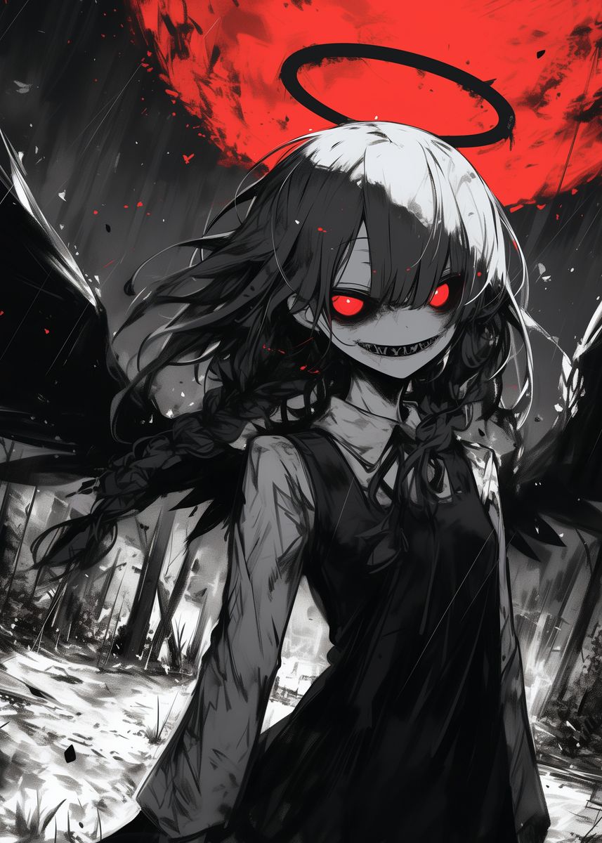 'Angel Core' Poster, picture, metal print, paint by Tomorrow Artz ...