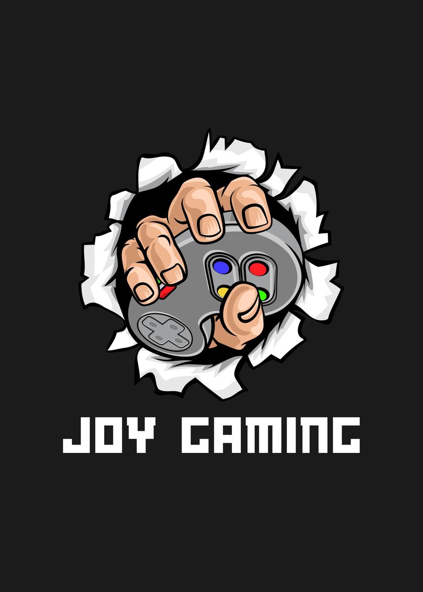 'Get Hand Joy Game' Poster, picture, metal print, paint by Takanome ...