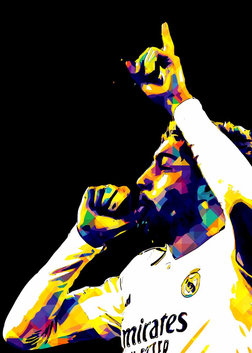 'F. Valverde Pop Art' Poster, picture, metal print, paint by MASTER ...