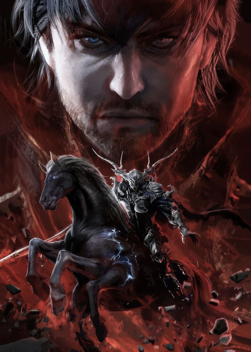 'final fantasy ' Poster, picture, metal print, paint by tiong gang ...