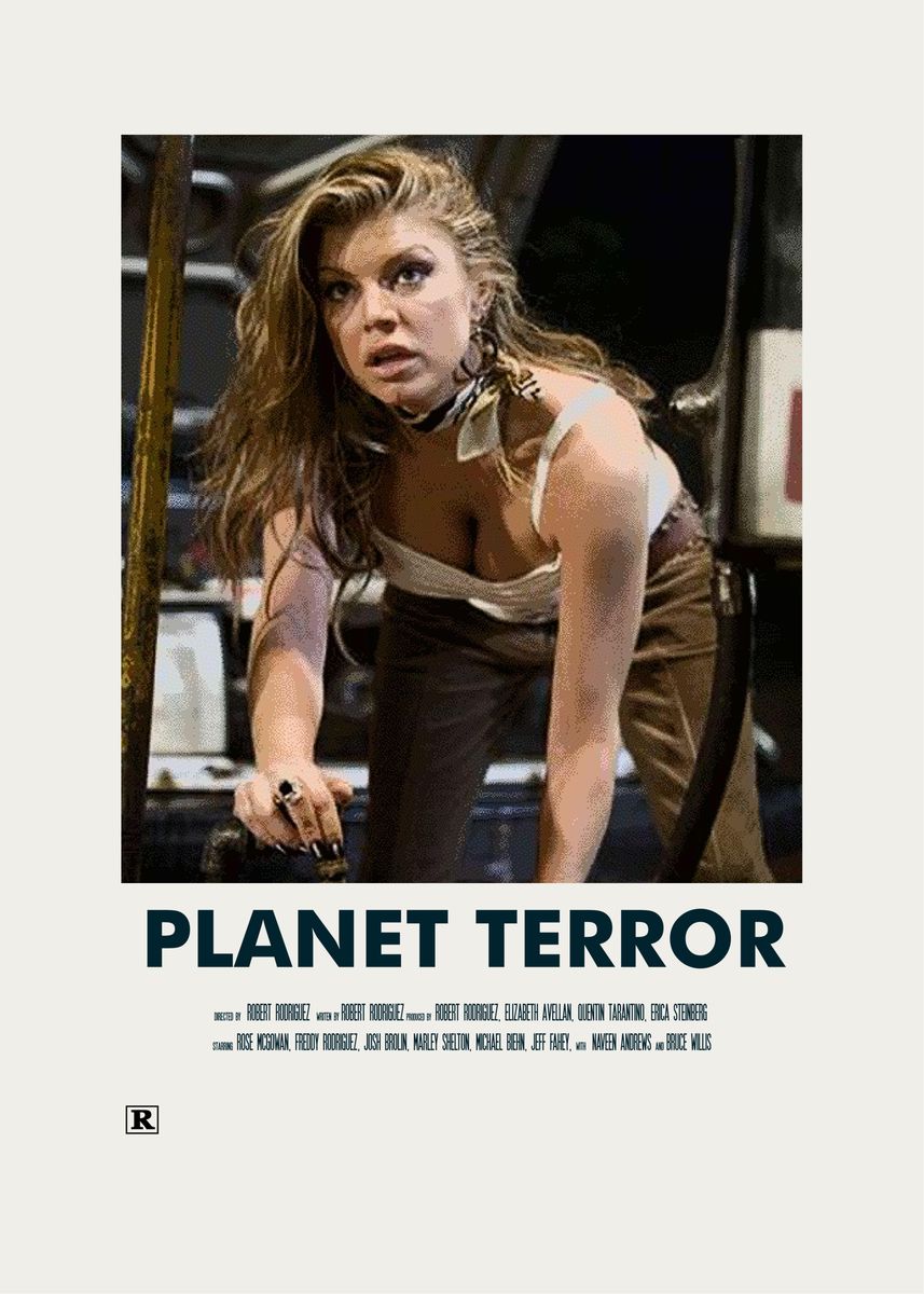 'planet terror' Poster, picture, metal print, paint by The Artnesia Posters | Displate