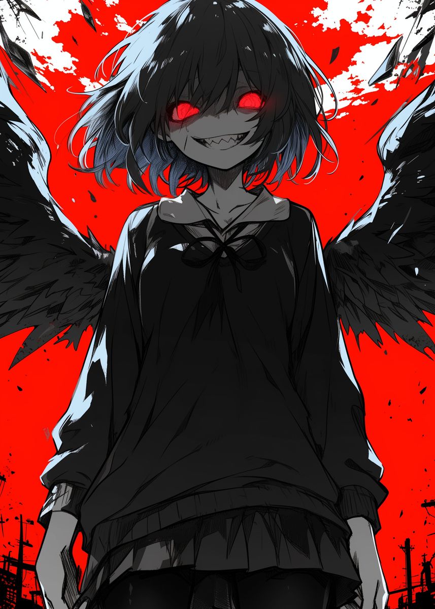 'Angel Core' Poster, picture, metal print, paint by Tomorrow Artz ...