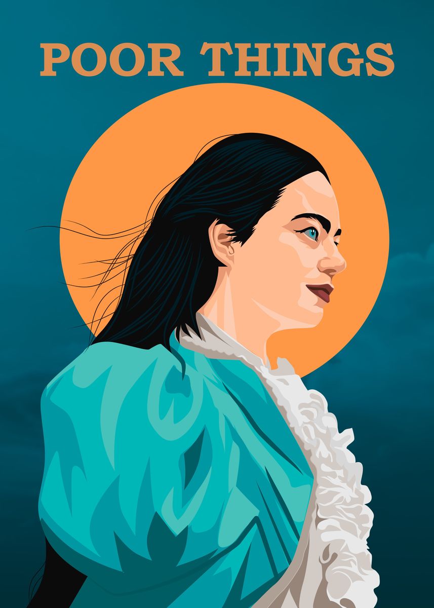 'poor things' Poster, picture, metal print, paint by geeks holic | Displate