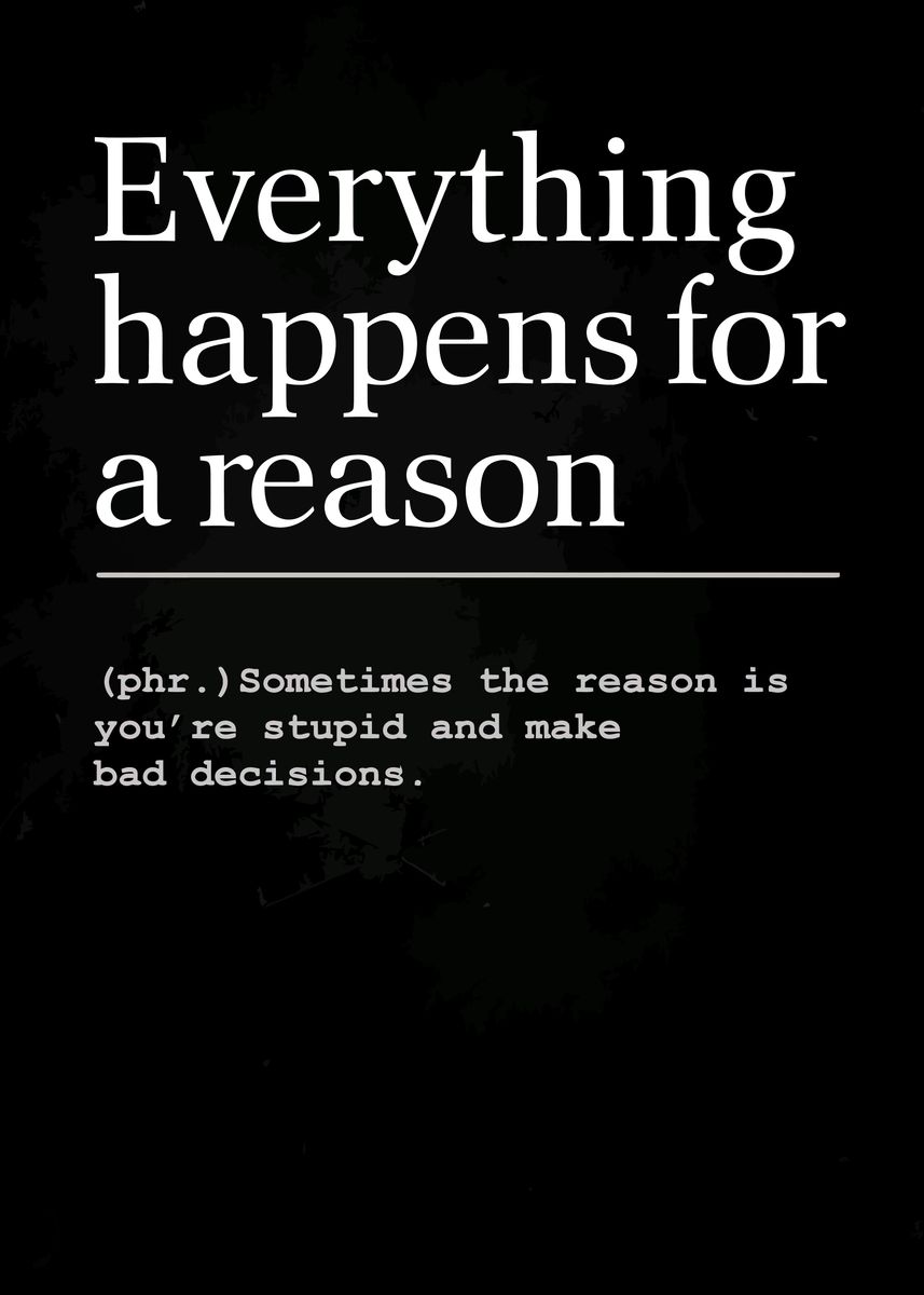 'Everything Definition' Poster, picture, metal print, paint by Richmoon ...