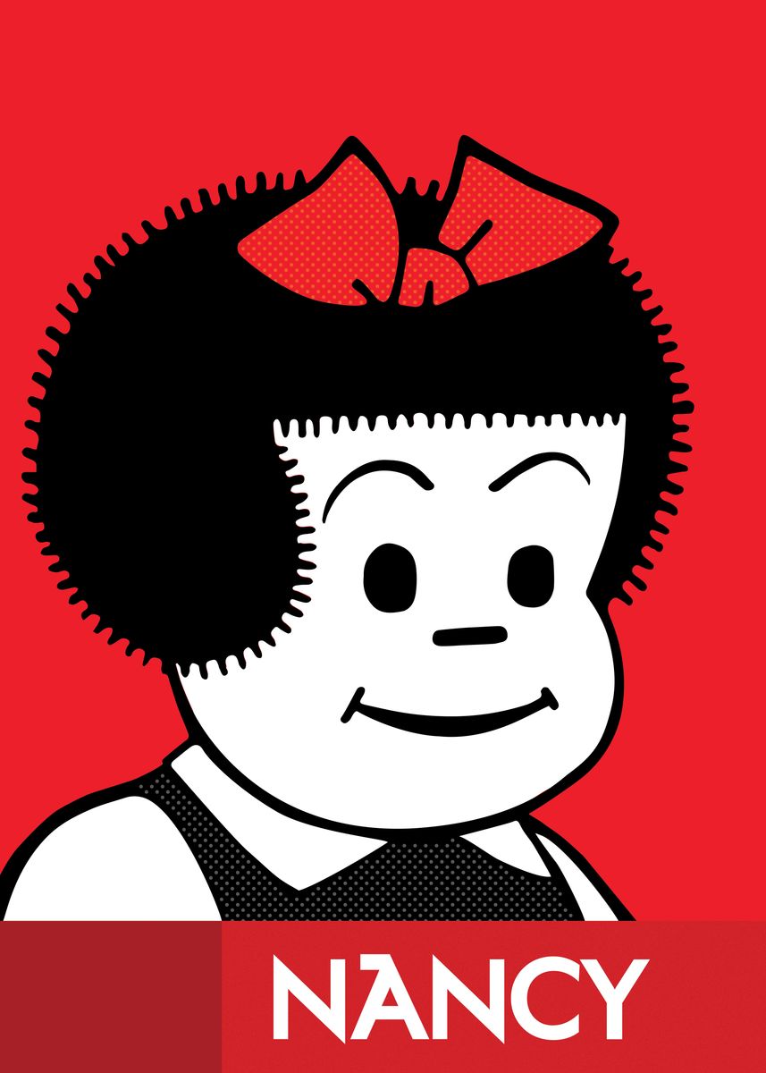 'NANCY CLASSIC' Poster, picture, metal print, paint by POP ART WORLD ...