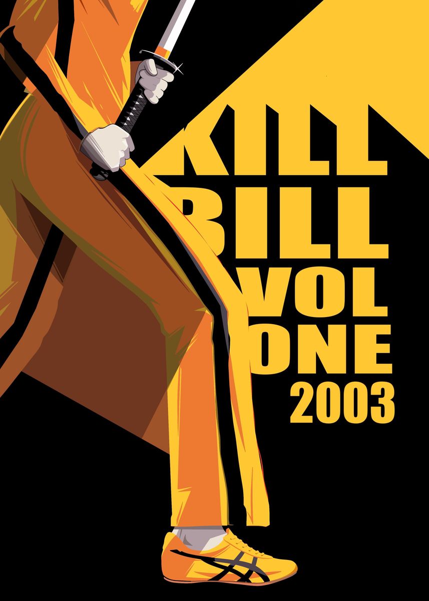 'Kill bill vol one' Poster, picture, metal print, paint by Magic Apes ...