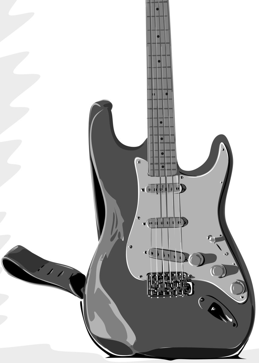 'musical instrument ' Poster, picture, metal print, paint by Nesrin ...