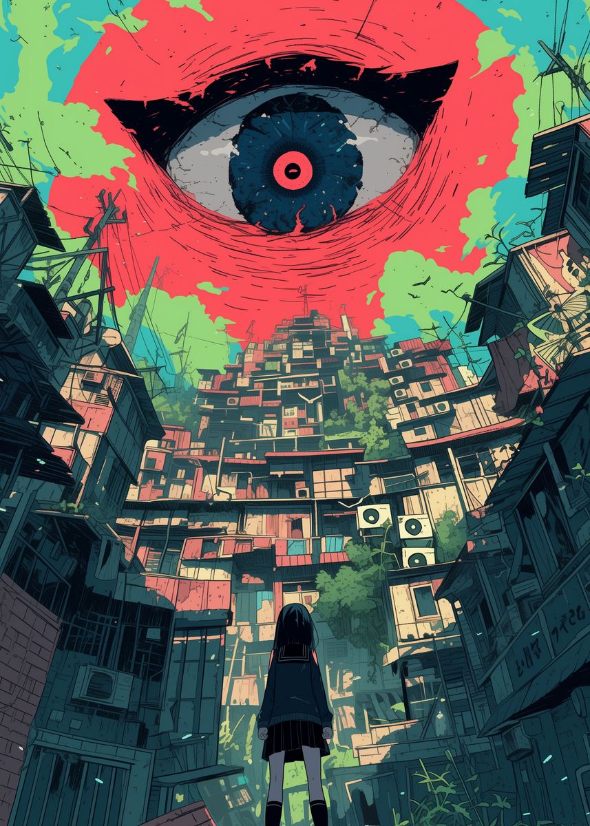 'Abnormal Core' Poster, picture, metal print, paint by Tomorrow Artz ...