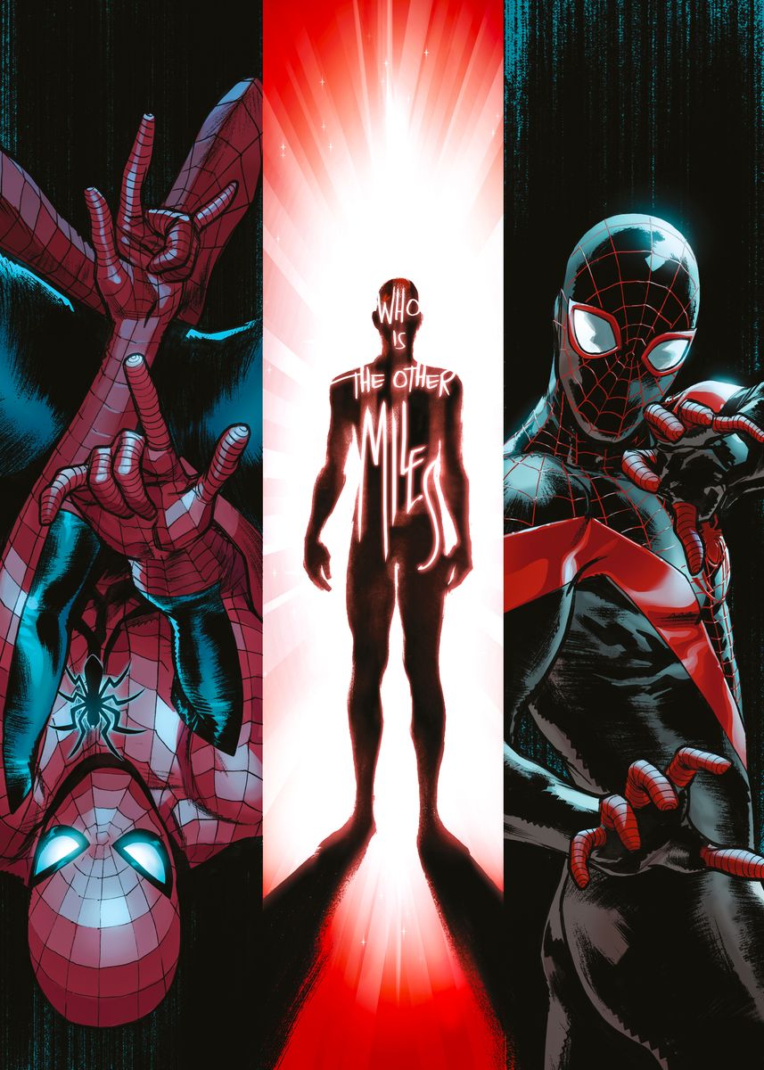 'The Other Miles' Poster, picture, metal print, paint by Marvel | Displate