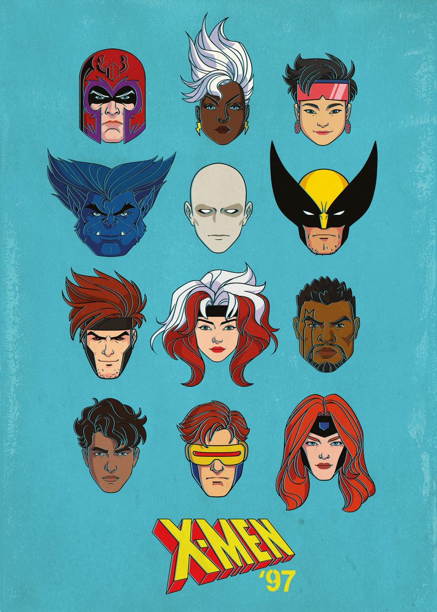 'X-men 97 Comic Cover' Poster, picture, metal print, paint by Marvel ...