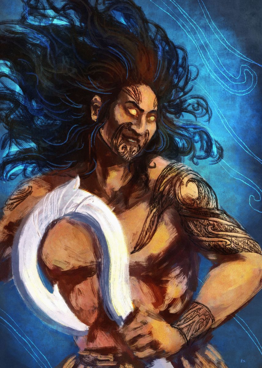 'MAUI' Poster, picture, metal print, paint by Alessia H Valastro | Displate