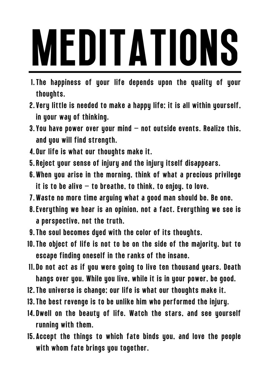 'Meditations' Poster, picture, metal print, paint by Yess | Displate