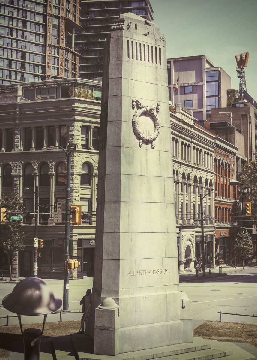 'Victory Square' Poster, picture, metal print, paint by Andrew Woods ...