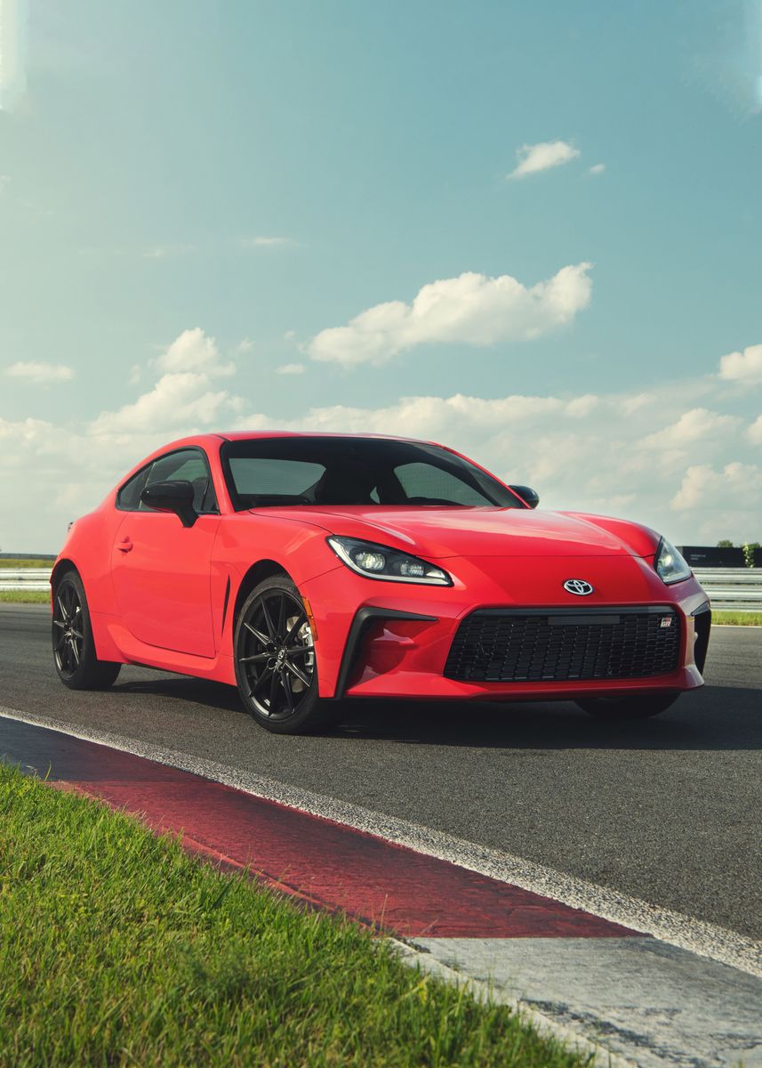 'Toyota GR86' Poster, picture, metal print, paint by Supri GTR | Displate