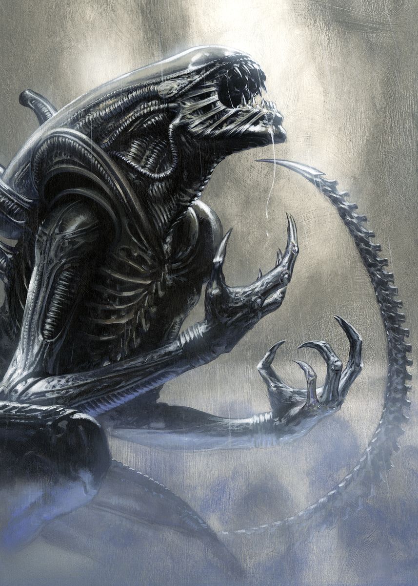 'Comics Stylized 4' Poster, picture, metal print, paint by Alien | Displate