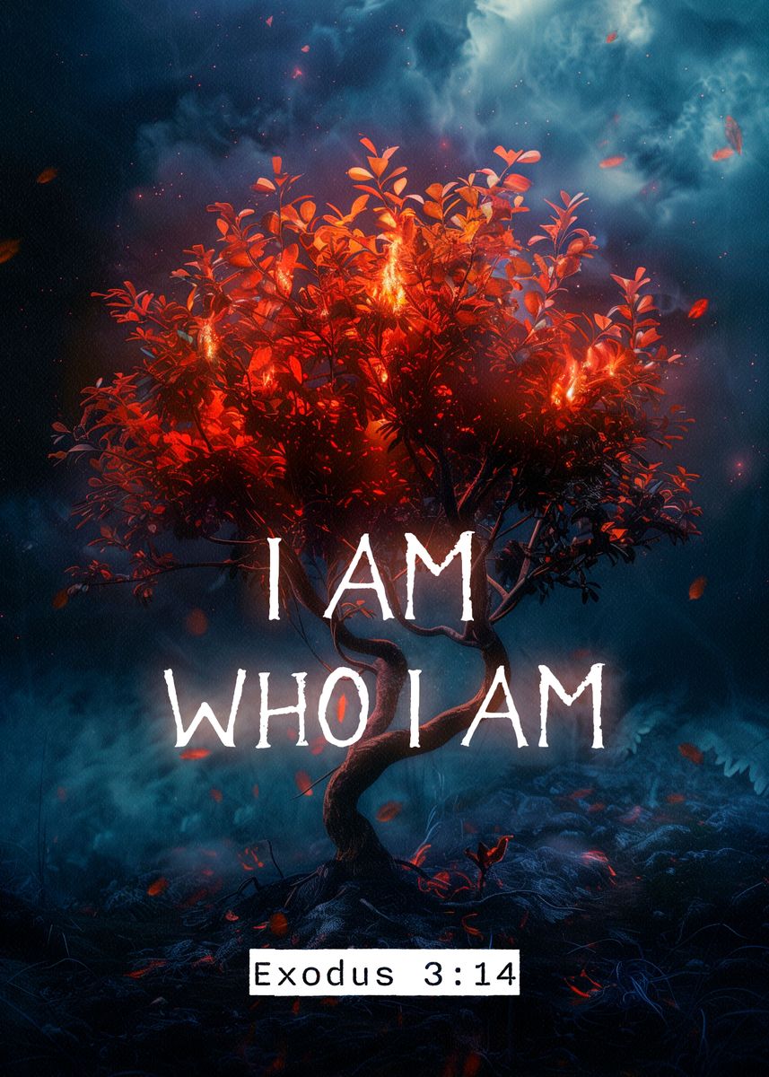 'I am who I am' Poster, picture, metal print, paint by The creative Hub ...