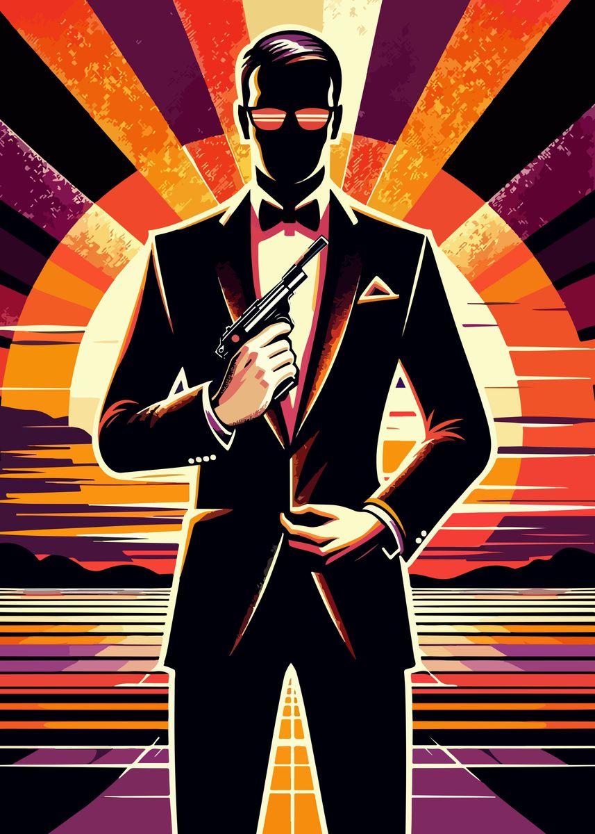 'spy vintage wpap pop art' Poster, picture, metal print, paint by du ...