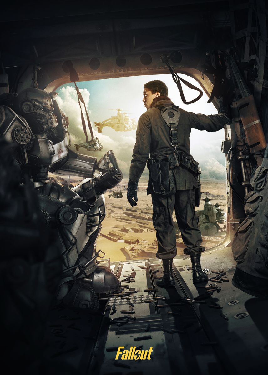 'Maximus Poster' Poster, picture, metal print, paint by Fallout Series ...