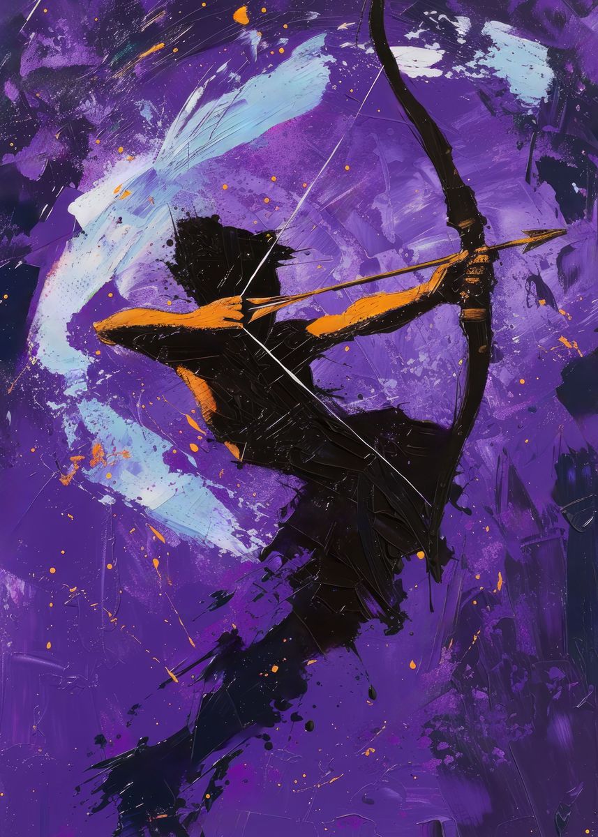 'Zodiac Sagittarius' Poster, picture, metal print, paint by Michael ...