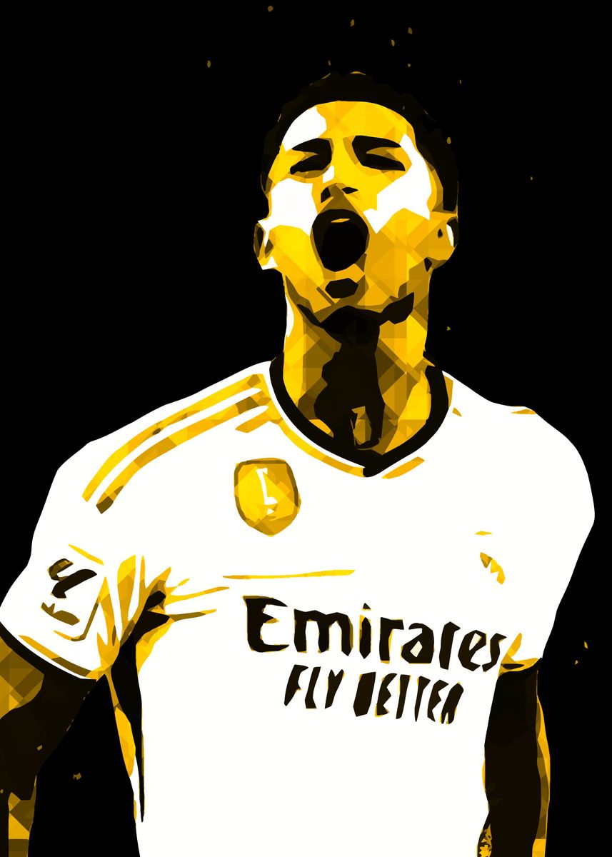'Bellingham Pop Art 2' Poster, picture, metal print, paint by MASTER ...