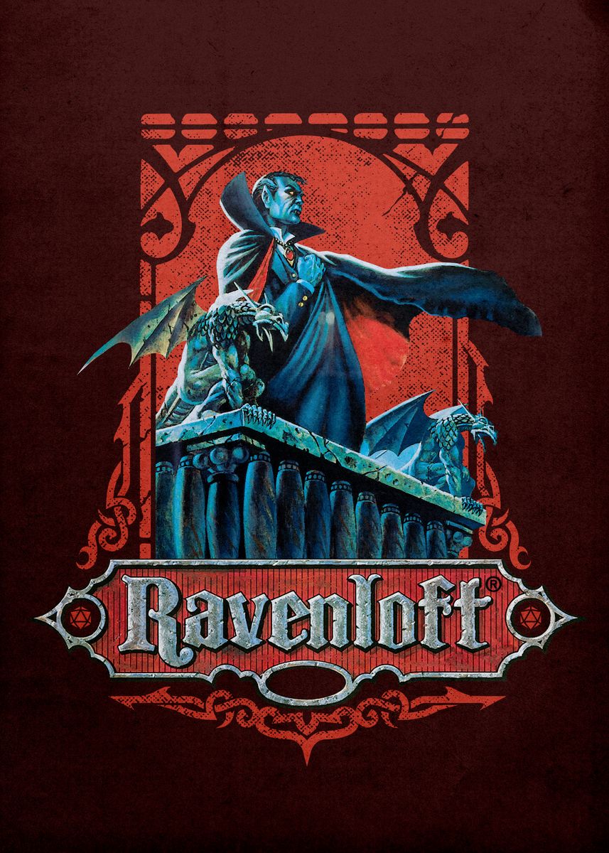 'D&D Ravenloft' Poster, picture, metal print, paint by Dungeons and ...