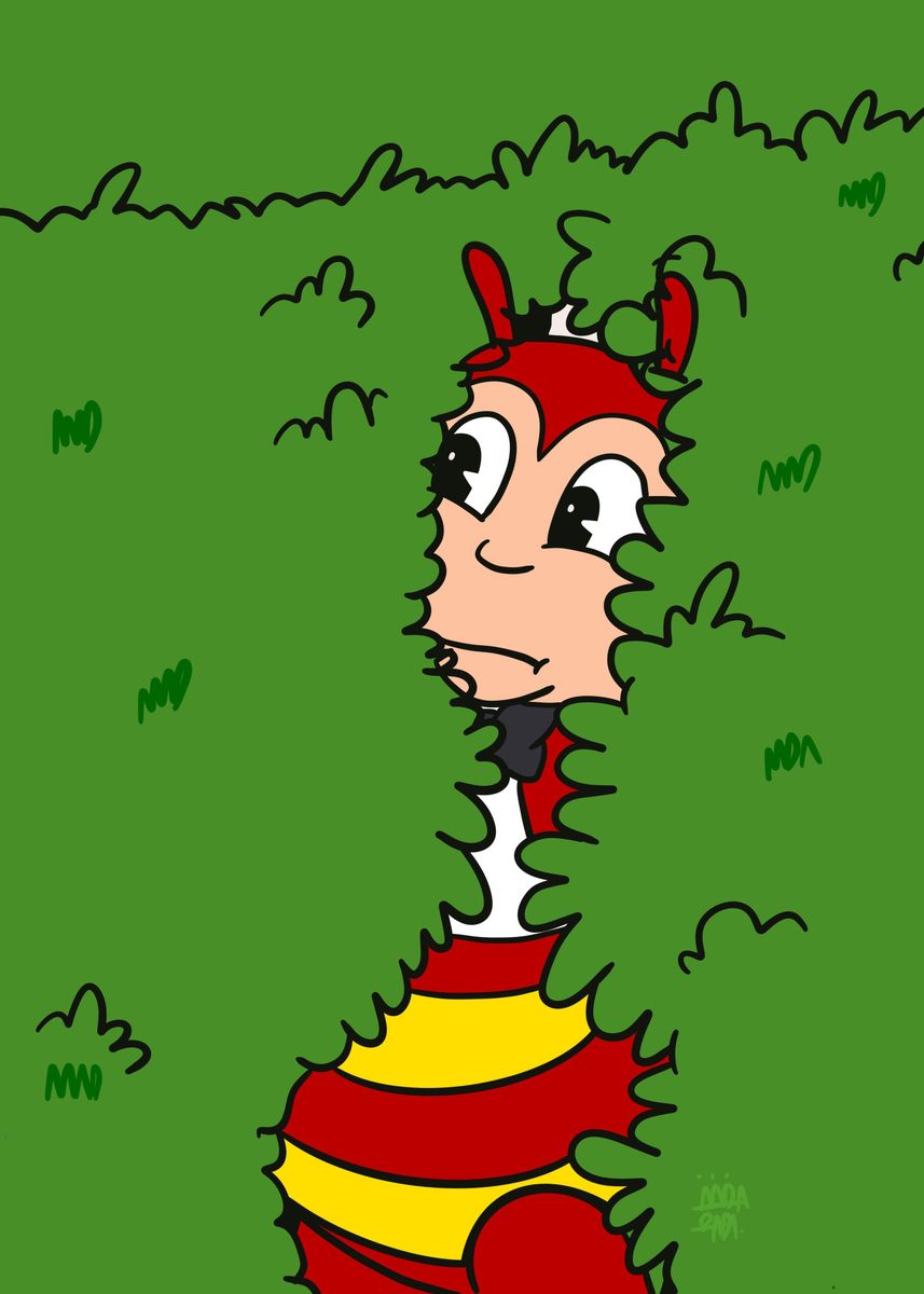 'JOLLIBEE FUNNY FILAM MEME' Poster, picture, metal print, paint by ...