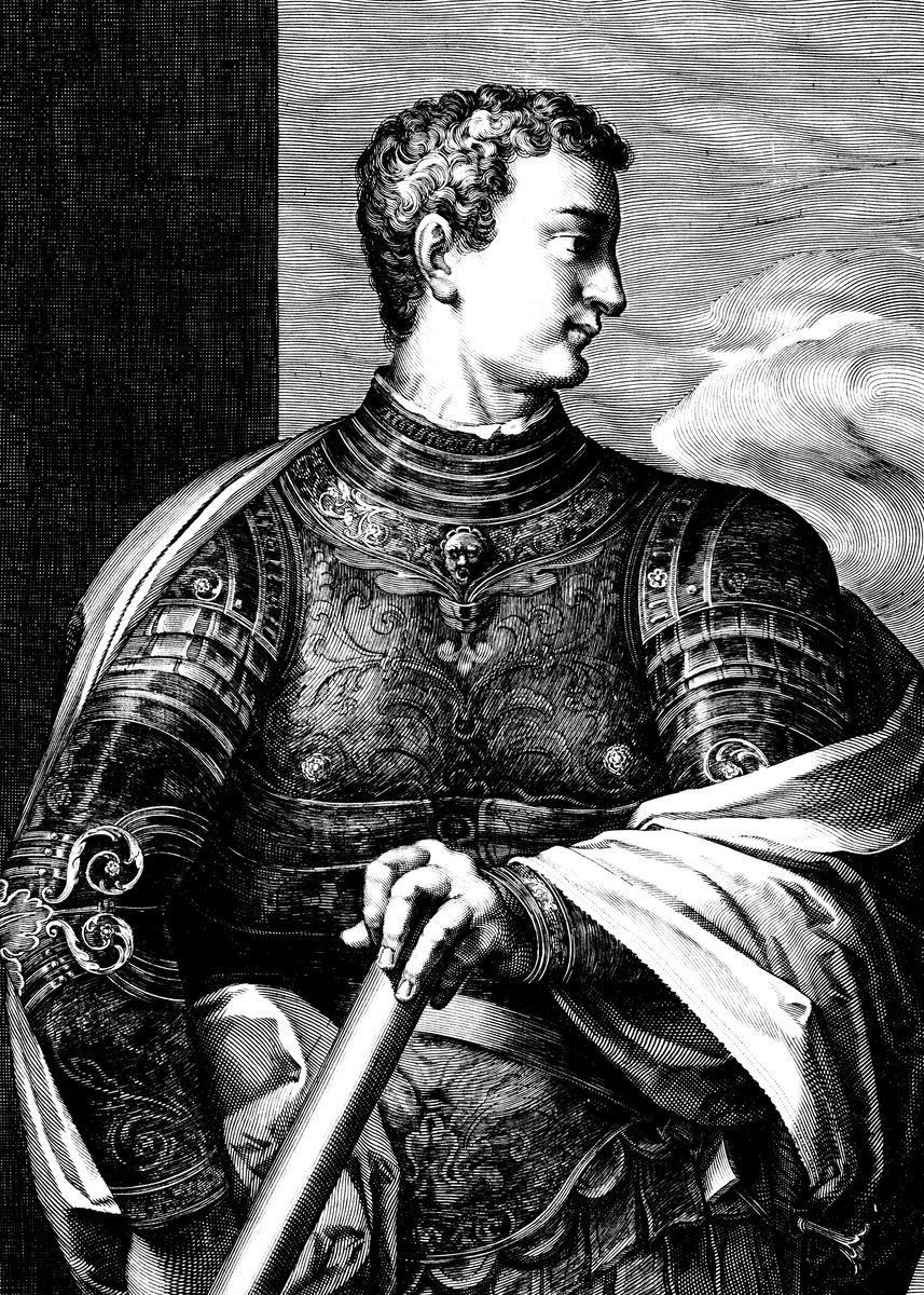 'Caligula Roman Emperor' Poster, picture, metal print, paint by ...