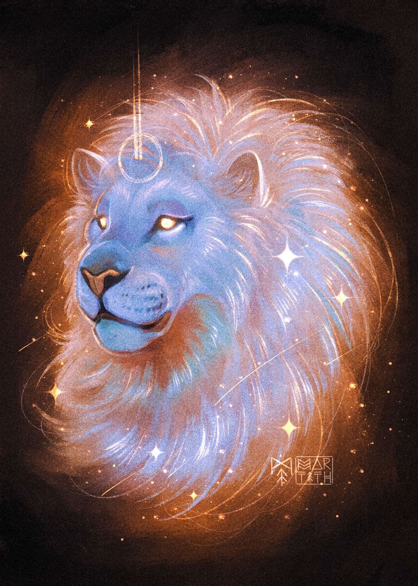 'Leo' Poster, picture, metal print, paint by Martith | Displate